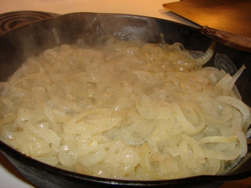 Steaming onions – King Rat